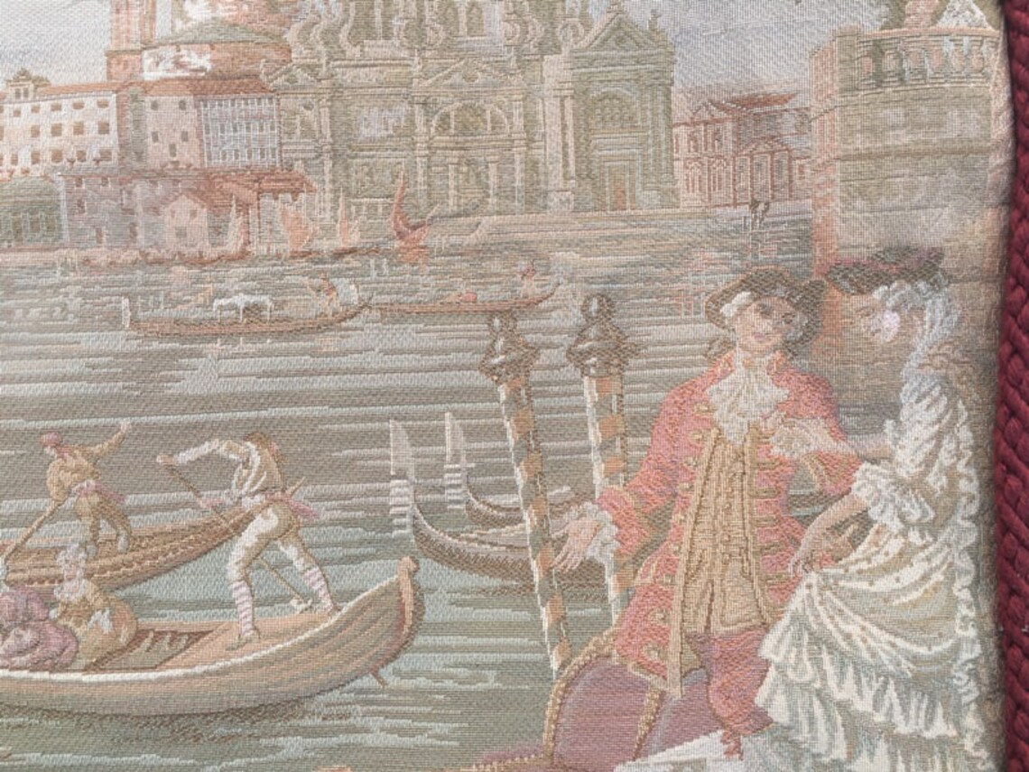 2x3 French Tapestry Vintage Medieval Tapestry Pictorial | Etsy