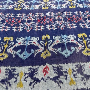 4x7 Antique Ikat, Indonesian Ikat, West Sumba Ikat Shawl, Wall Hanging ...