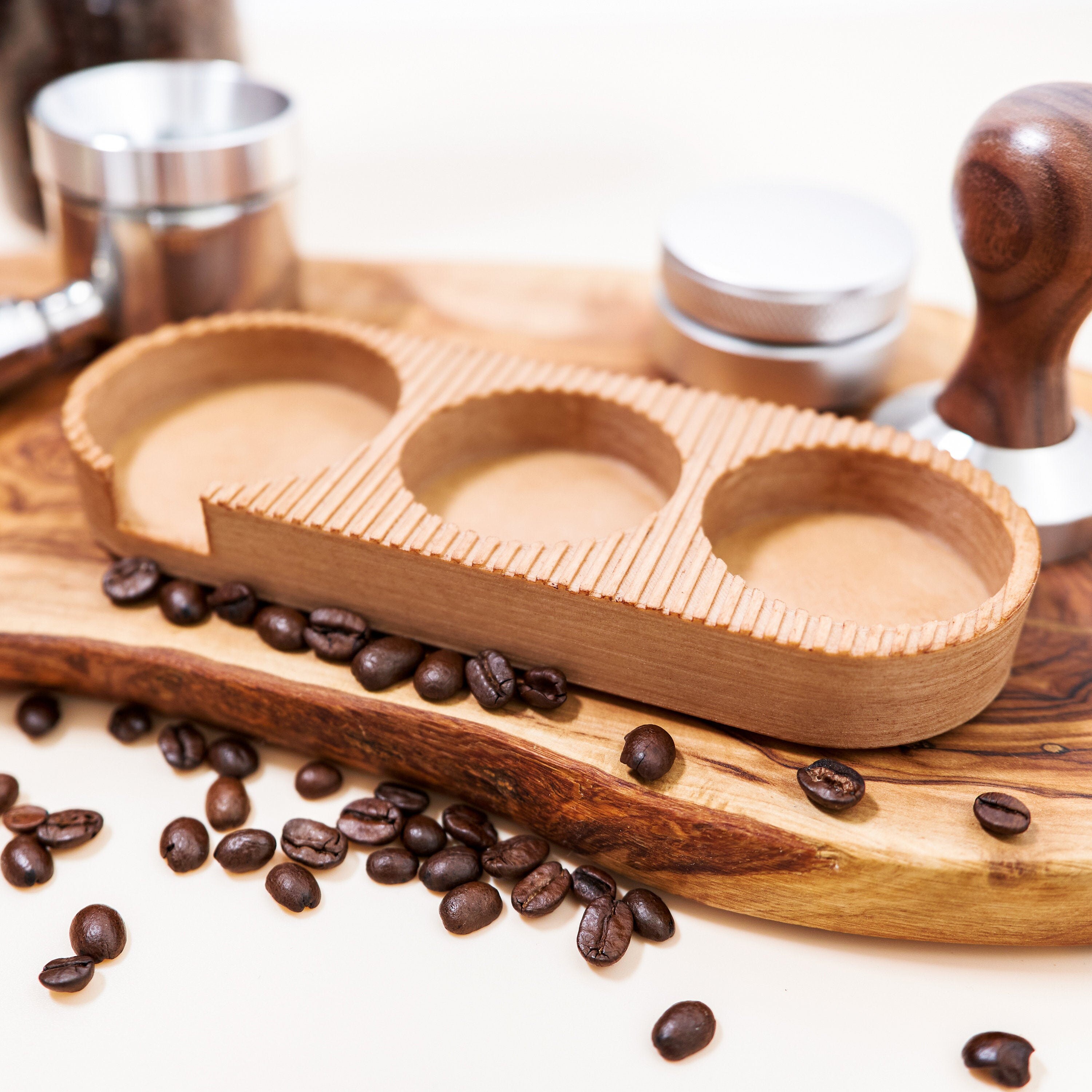 Espresso Tamper Stand and Distributor Coffee Stuffer Holder | Etsy