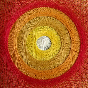 Mandala String Art 3D String Art Sacred Geometry - Etsy