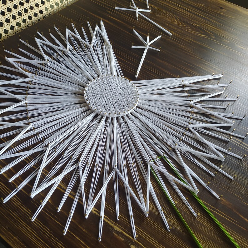 Dandelion String Art, Wall Décor, String Art, Perfect for Home Space - Etsy