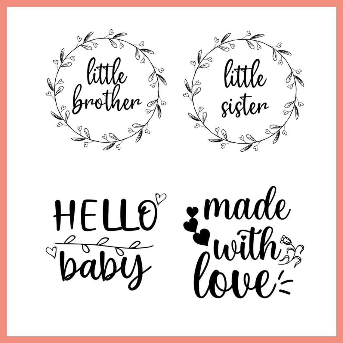 25 Cute Baby SVG Bundle, Cute Baby Saying Svg, Baby Quote Bundle, Baby ...