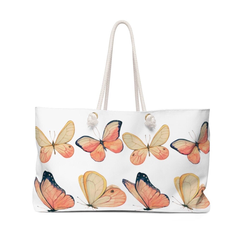 Butterflies Tote Bag Butterfly Beach Bag Butterflies - Etsy.de