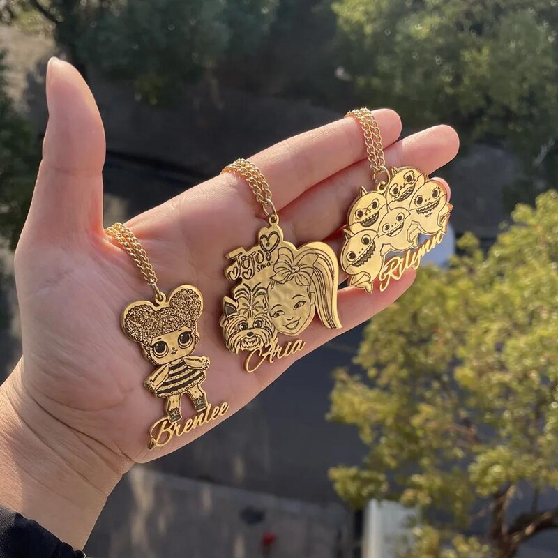 Cartoon Character Chain - Etsy