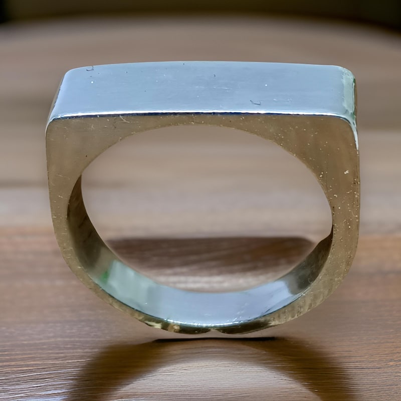 Bar Ring Silver - Etsy