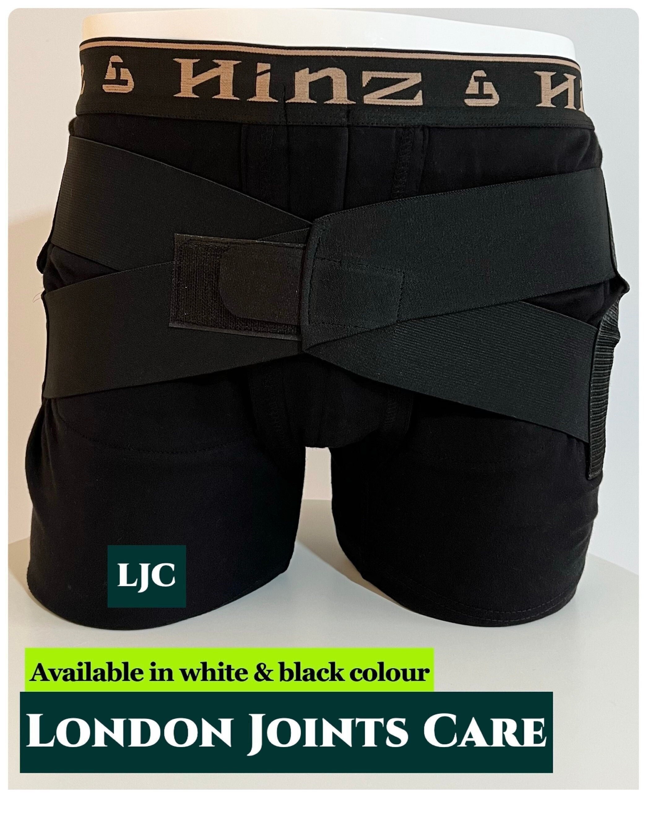 Inguinal Hernia Support Underwear Long Length Single/double Truss Boxer ...