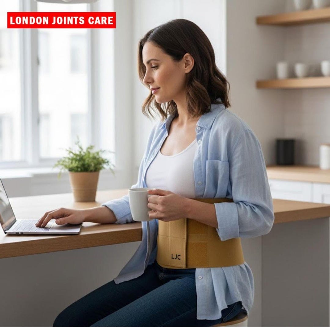 Lower Back Support Binder, Abdominal Pain Relief Compression Belt ...