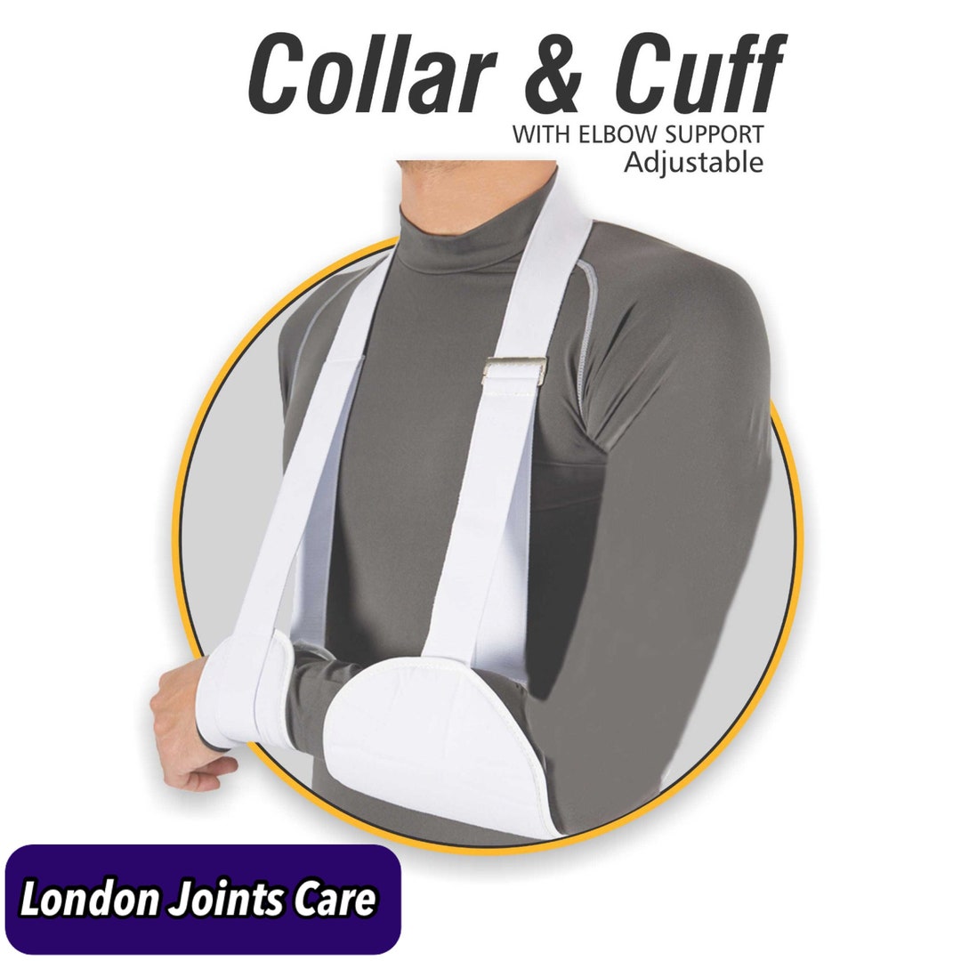 Medical Arm Collar and Cuff Sling Shoulder Immobilizer Adjustable for ...