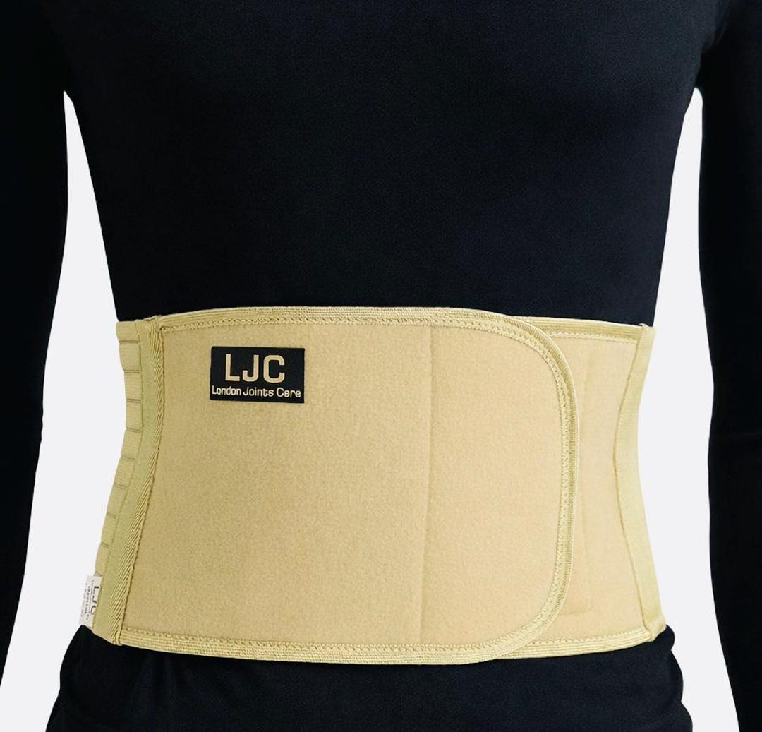 Umbilical Hernia Belt 6 or 8 Inches Wide Abdominal & Ribs Binder Navel ...