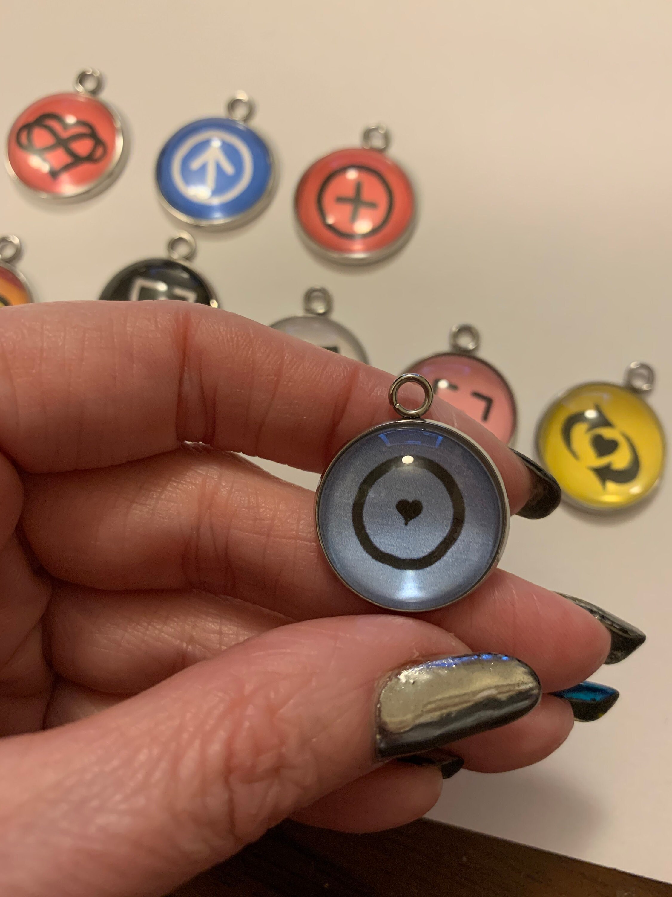 BDSM Unowned Sub Symbol Charm Pendant Personalised for - Etsy UK