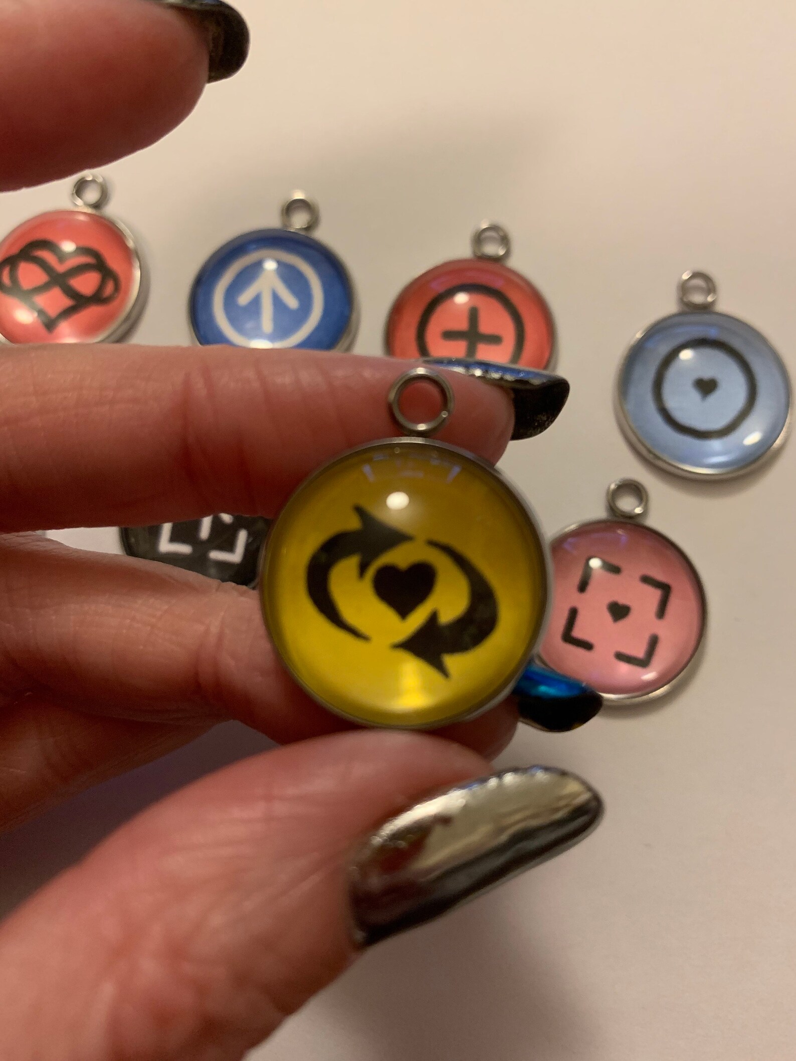 BDSM Unowned Sub Symbol Charm Pendant Personalised for - Etsy Australia