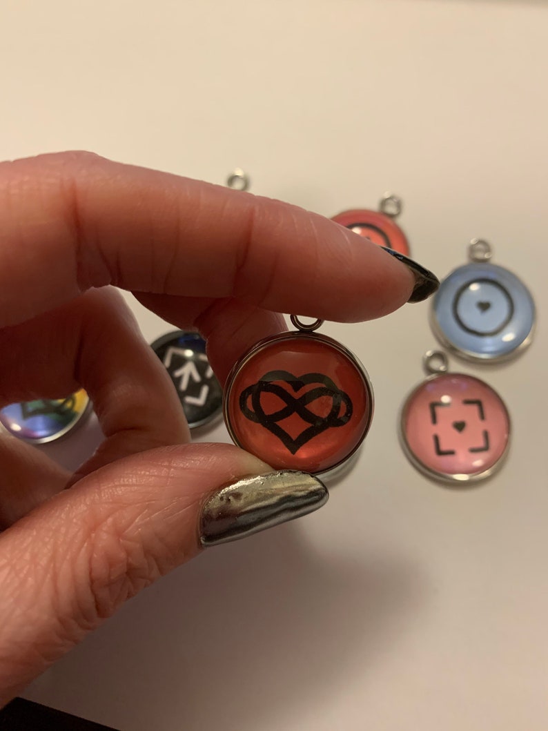 BDSM Unowned Sub Symbol Charm Pendant Personalised for - Etsy Australia