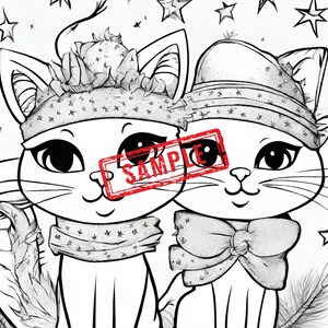Birthday Cat Coloring Pages, 80+ Printable PDF Pictures of Cute Cats ...