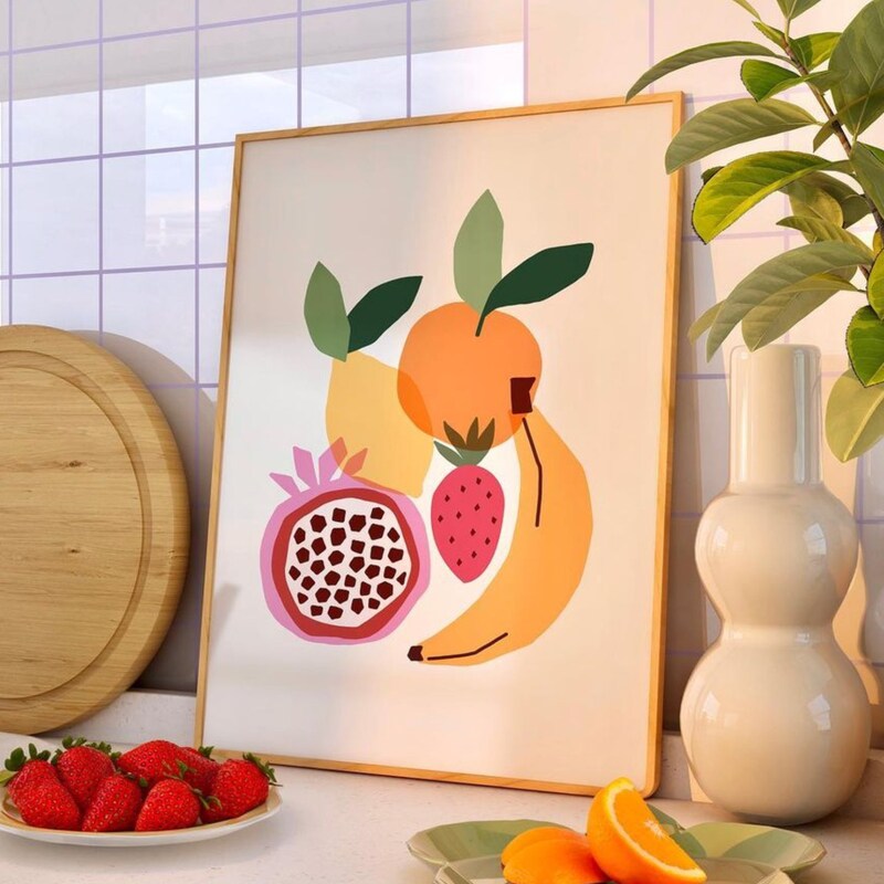 Fruit Art Prints - Etsy