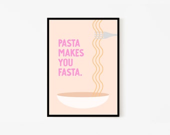 Funny Pasta Quote - Etsy