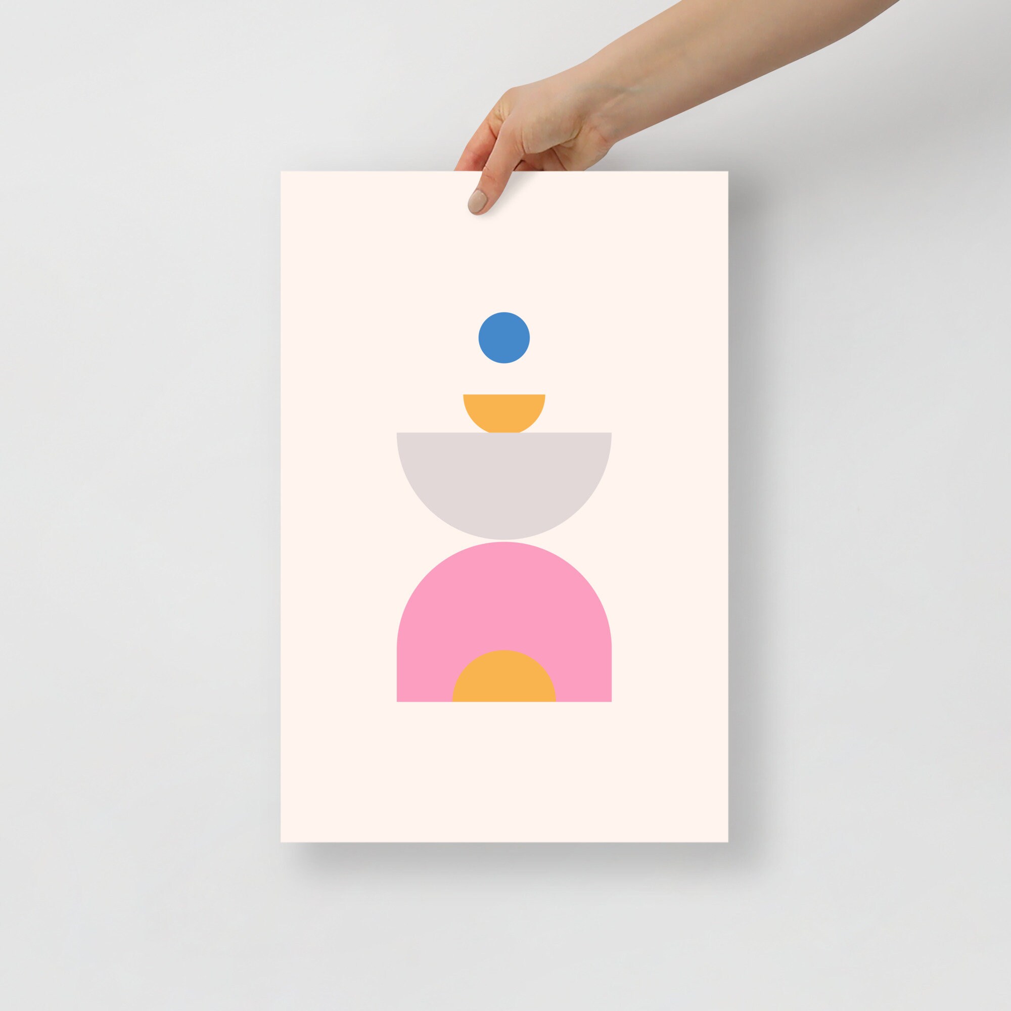 Balance Print Abstract Wall Art Decor Art Colorful Art - Etsy