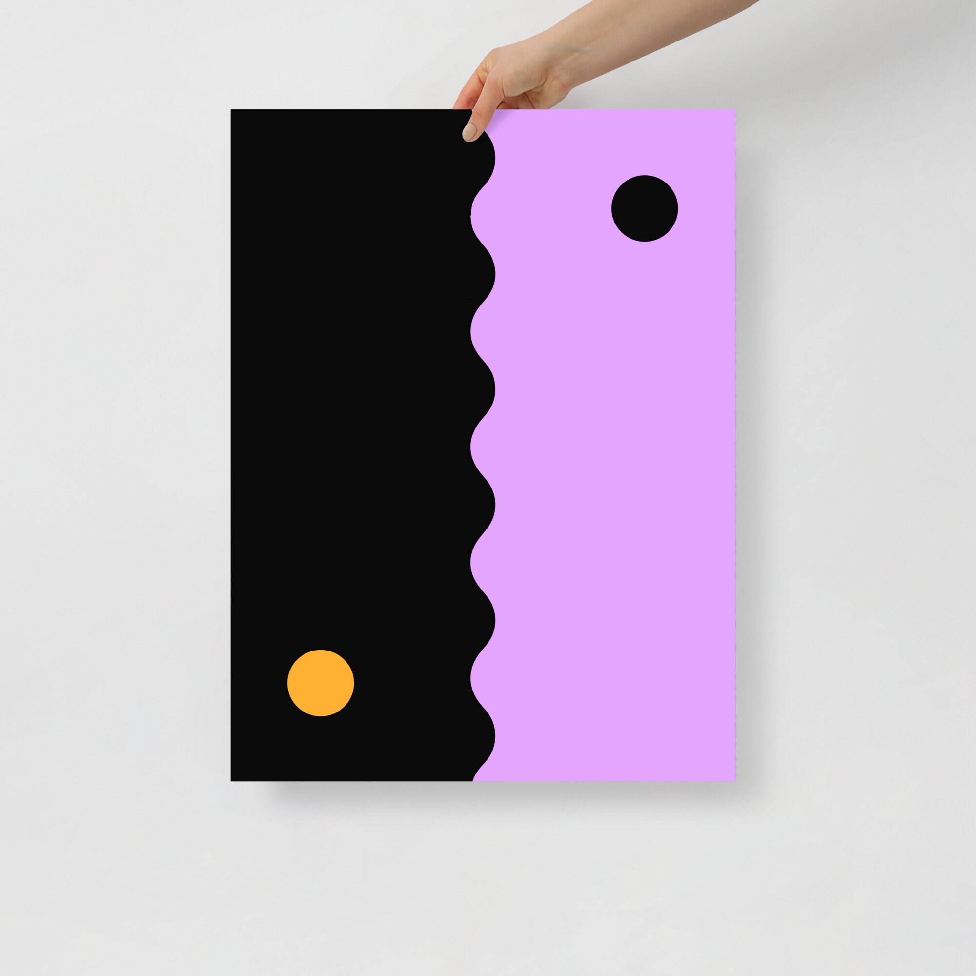 Opposites Attract Print Abstract Art Bright Art Bold Art - Etsy