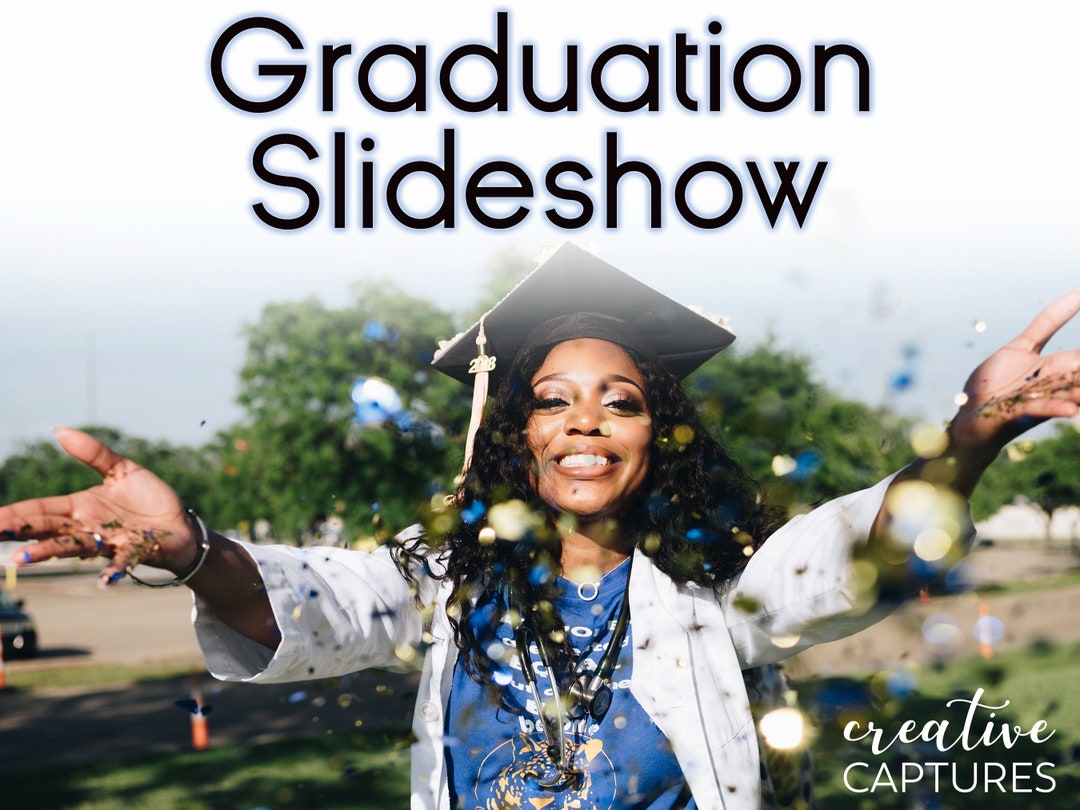 Graduation Photo Video Slideshow Montage Memories Memory - Etsy