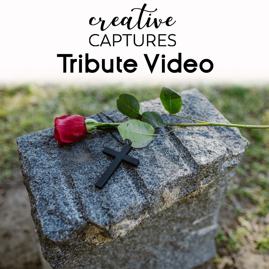 Funeral Memorial Video Loved One Family Tribute - Etsy