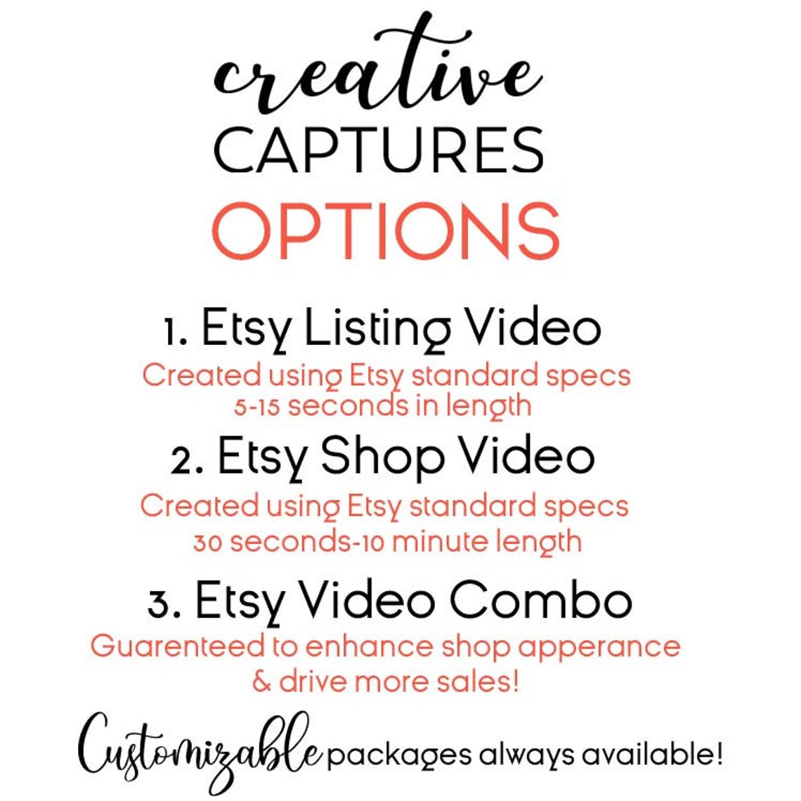 Etsy Shop Video Etsy Marketing Video, Etsy Listing Video, Business ...