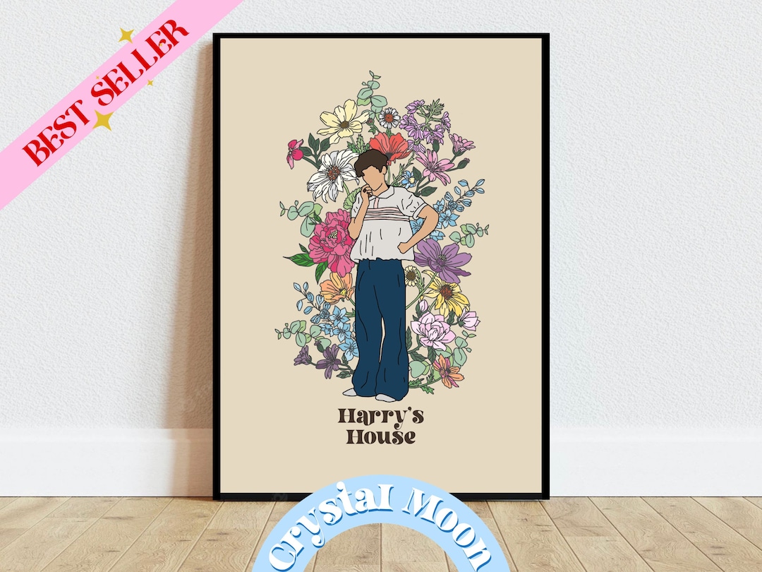 A4 Harry Styles Harry's House Poster Art Print / Fan / Music / Harry ...