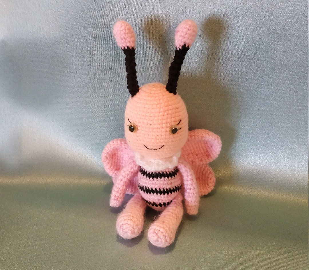 Butterfly Soft Toy Knitted Baby Butterfly Baby Gift Nersery - Etsy