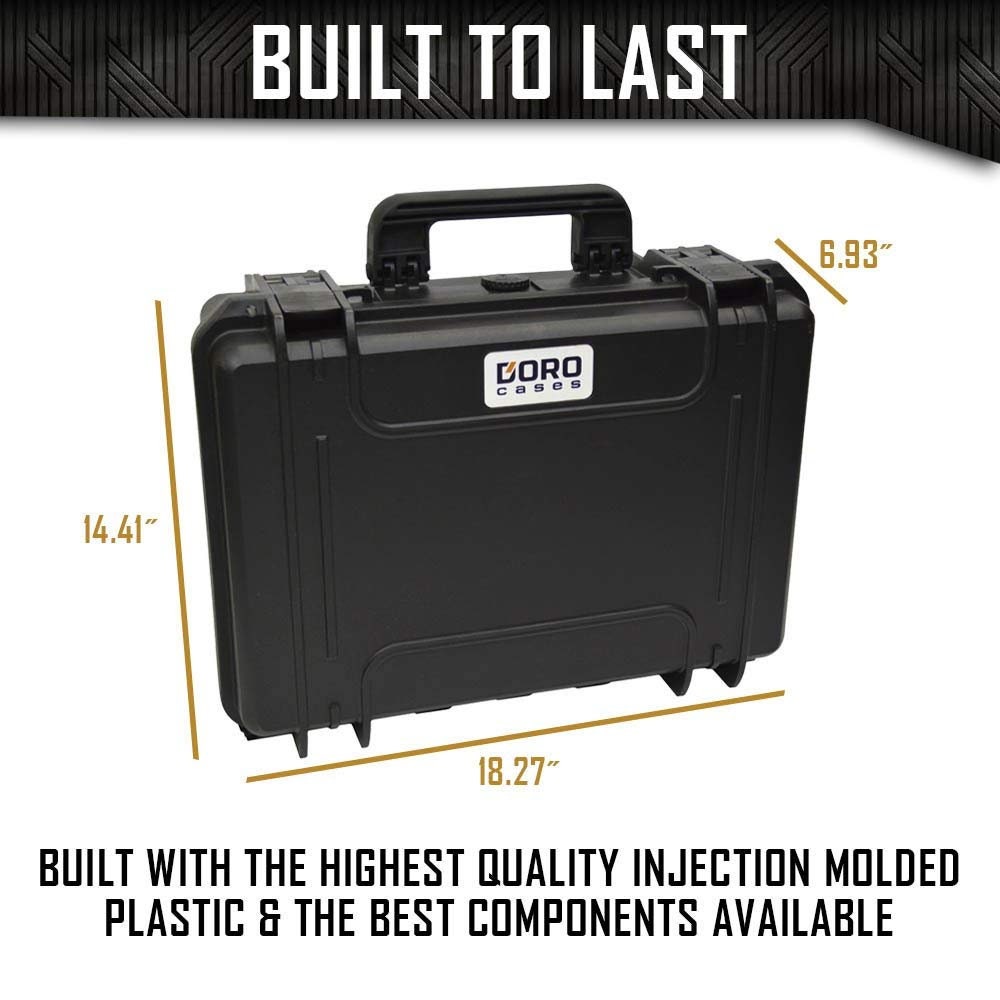 5 Pistol Gun Carrying Case 18 Mag Waterproof Range Doro - Etsy