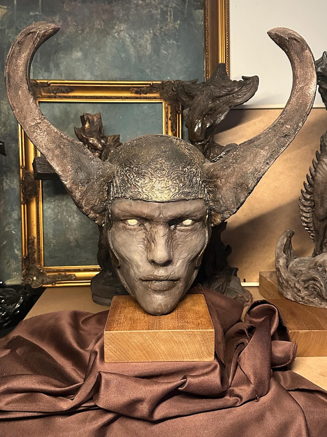 L O K I - the Mask of Loki – the Face of Chaos and Transformation - Etsy