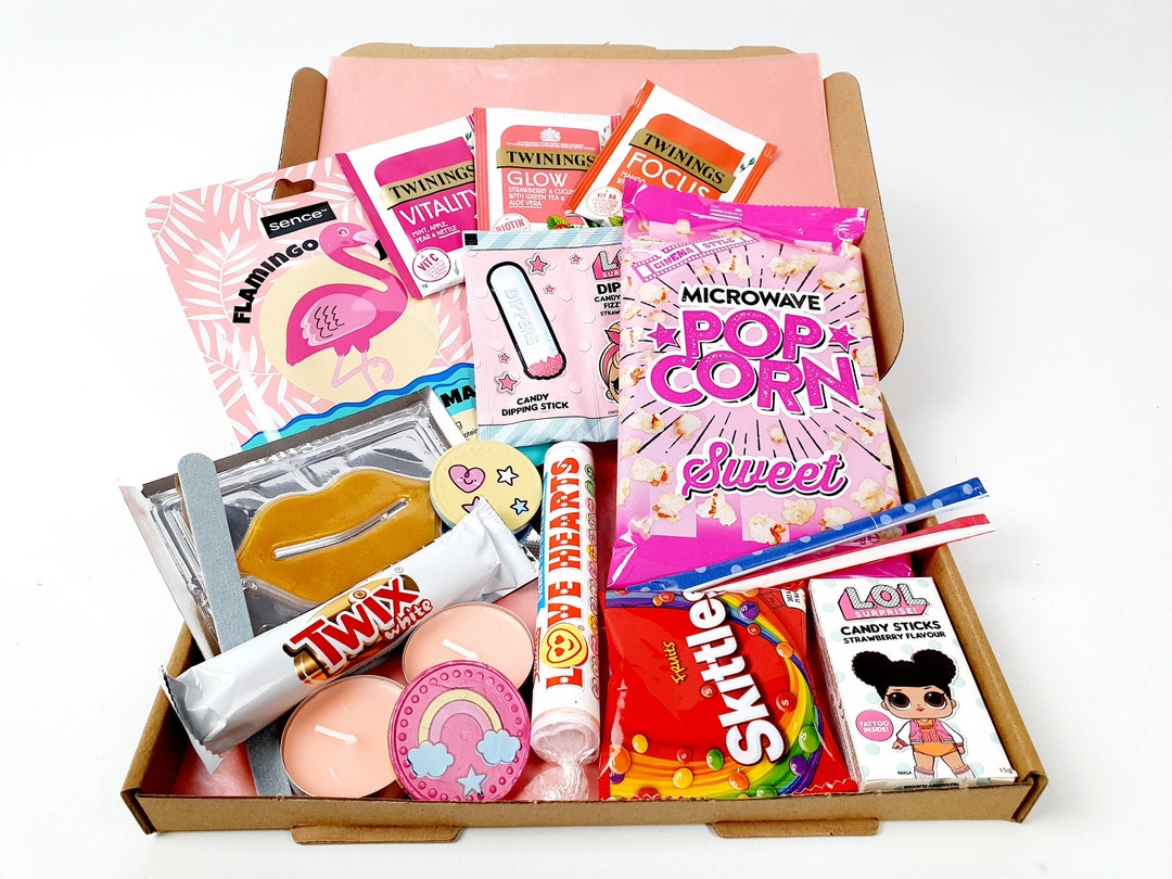 Ultimate Girls Pamper Box, Luxury Letterbox Gift With Personalised ...