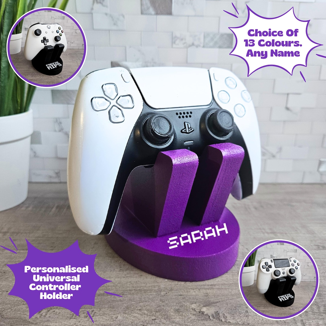 Custom Controller Stand Personalised Controller Holder, Unique Gamer ...
