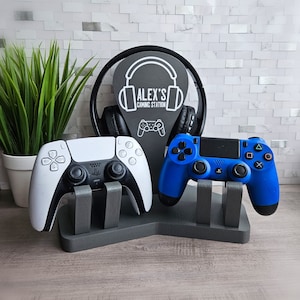 Headset Controller Holder, Gamer Holder, Gaming Storage, Personalized ...