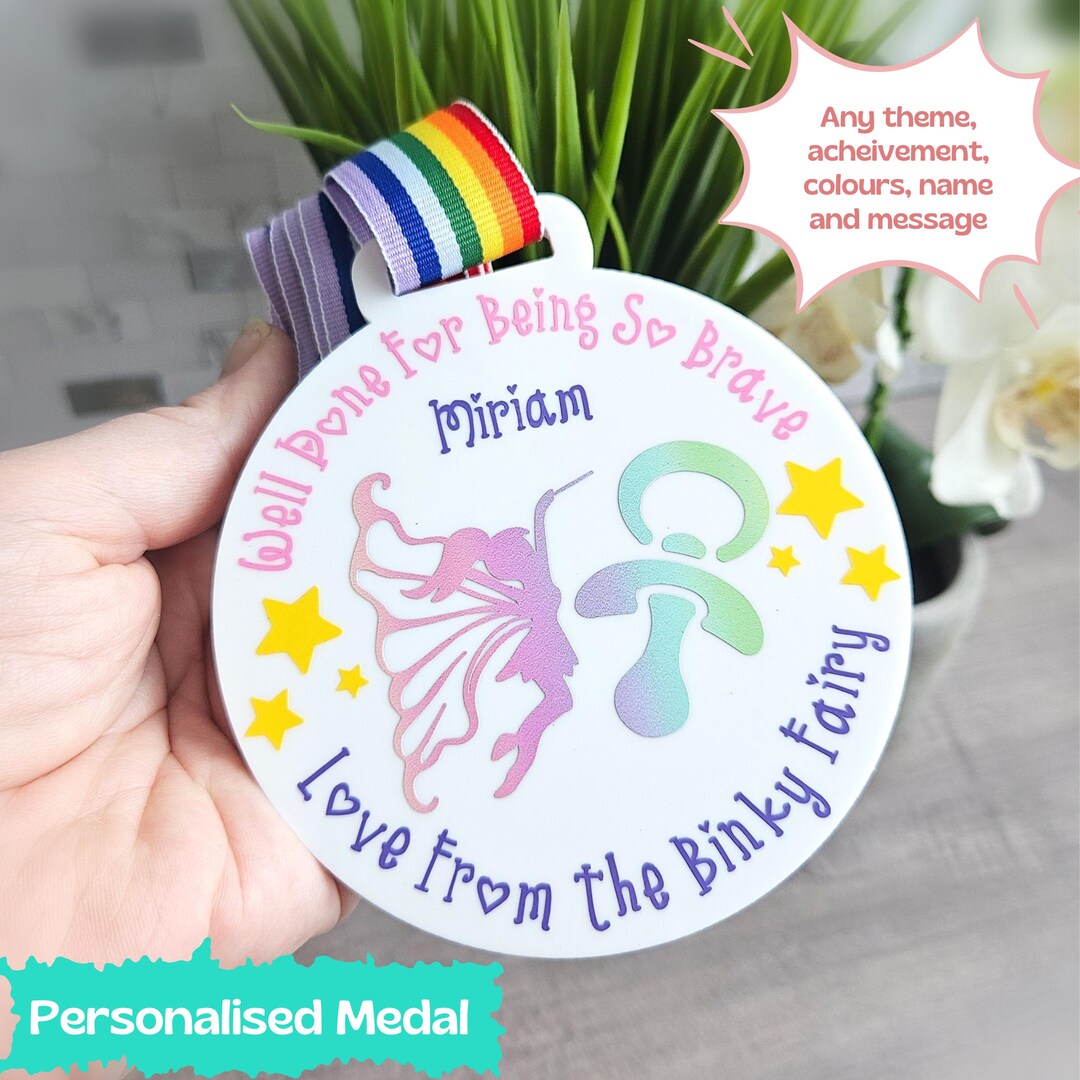 Buy Dummy Fairy Gift for Girls, Dummy Fairy Certificate, Binky Fairy ...