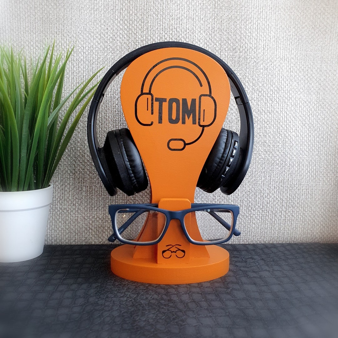 Custom Headset Stand Cute Glasses Holder for Kids Birthday - Etsy