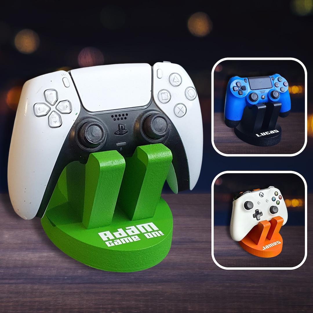 Custom Controller Stand, Controller Holder Desk Organizer, Gaming Dad ...