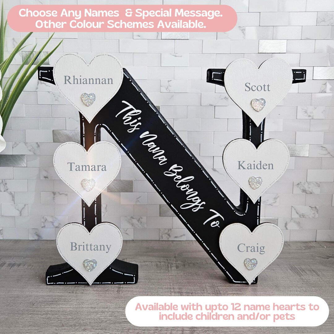 This Nana Belongs to Nana Sign, Nanny Plaque, 80th Birthday Gift for ...