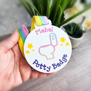 Personalized Medal for Kids, Well Done Gift for Boys, Potty Training ...