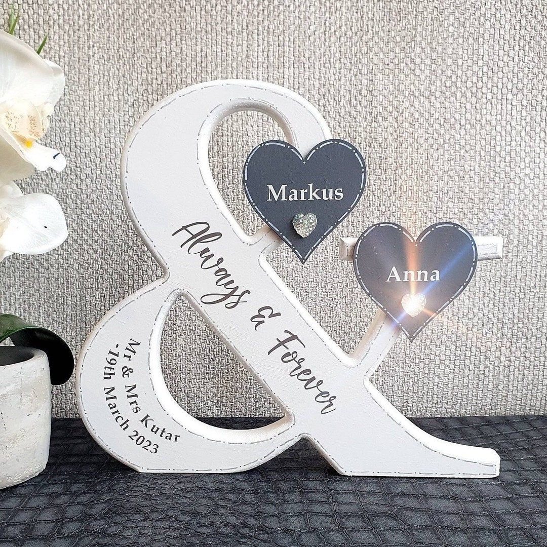 Always and Forever Sign Established Sign for Wedding Gift for - Etsy