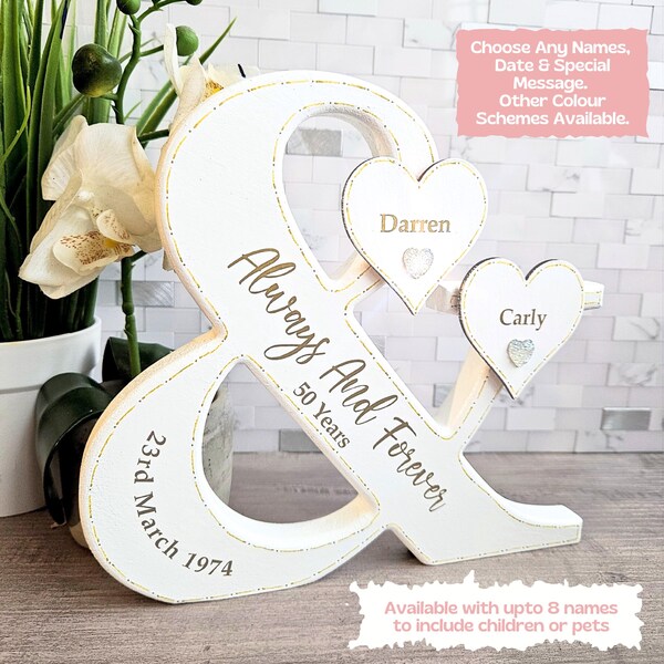 Est Wedding Anniversary Sign - Etsy