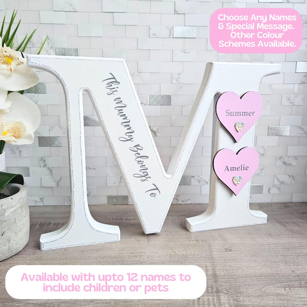 Mummy Sign, Mummy Plaque, Decorative Letter, Mummy Gifts, Mummy ...