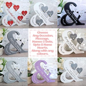 20 Years Together Sign, 20th Anniversary Gift for Parents Anniversary ...