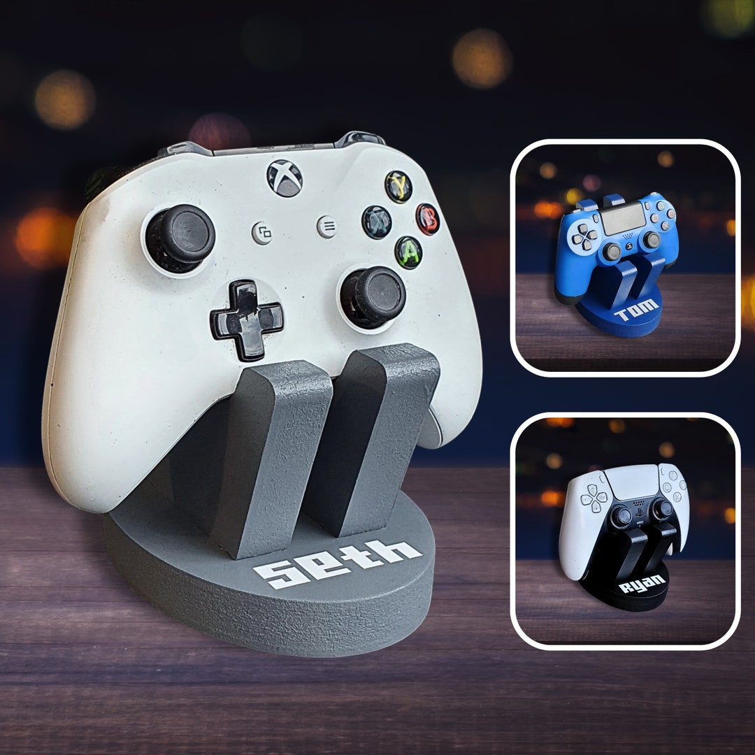 Custom Controller Stand Wood Gaming Controller Holder, Gaming Boyfriend ...