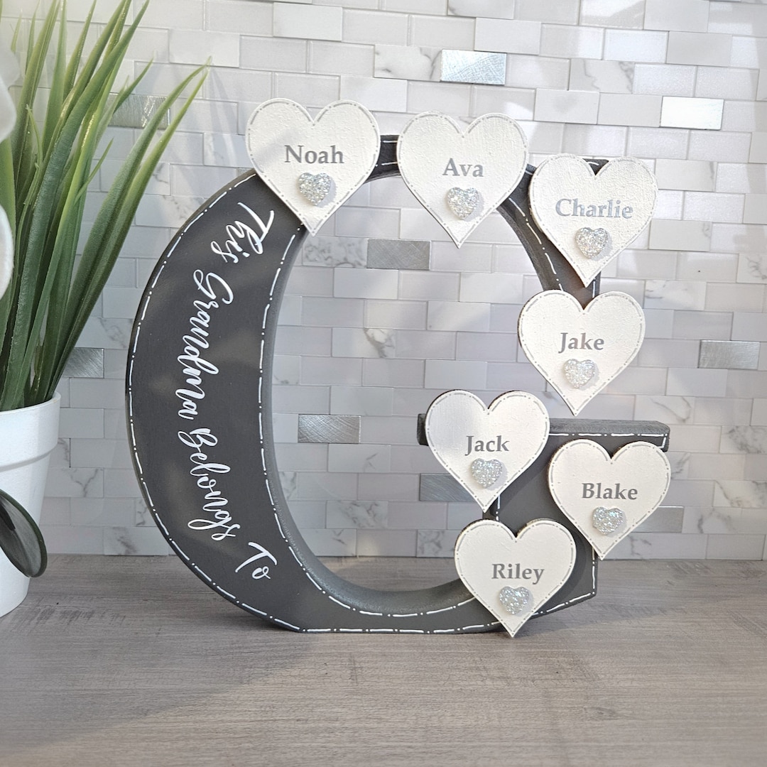 Gran Gifts, Personalised Grandma Gifts From Kids, Granny Birthday Gift ...