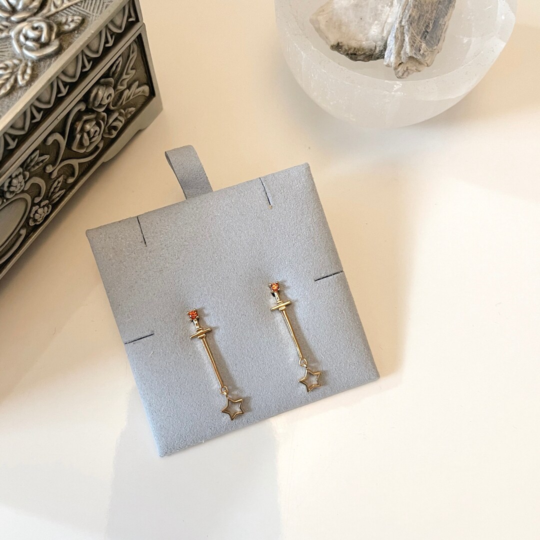 Goldryn Sword Gold Dainty Earrings Aelin Throne of Glass TOG - Etsy