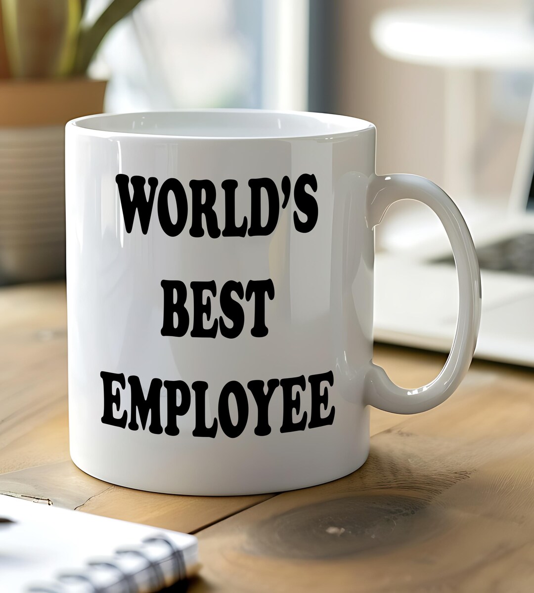 Funny Office Mug | “world’s Best Employee” Coffee Cup | Workplace Gift ...
