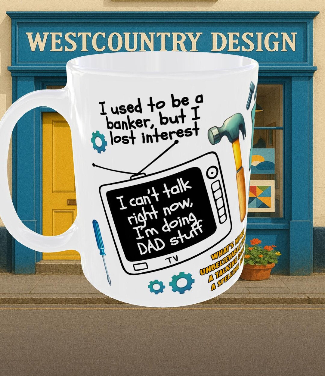 Funny Dad Mug – Purveyor of Lame Jokes | Cheeky Father’s Day Gift ...