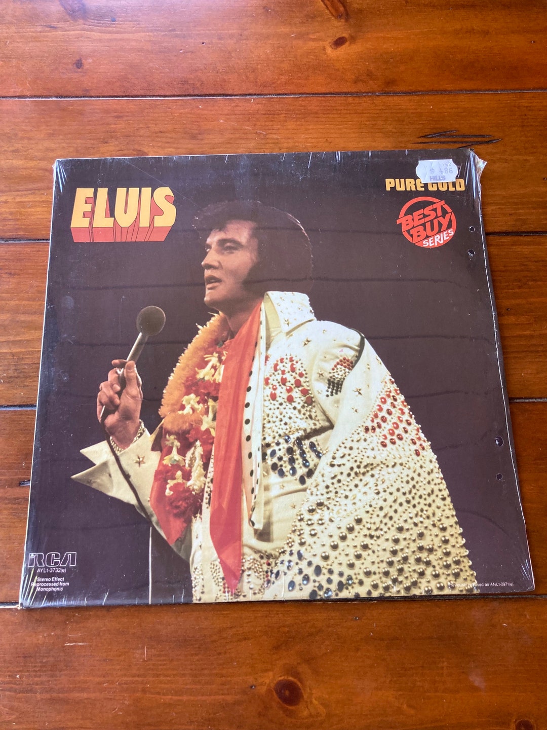 Sealed Elvis Pure Gold 1980 Reissue Vintage Vinyl Record LP Album Ayl1 ...