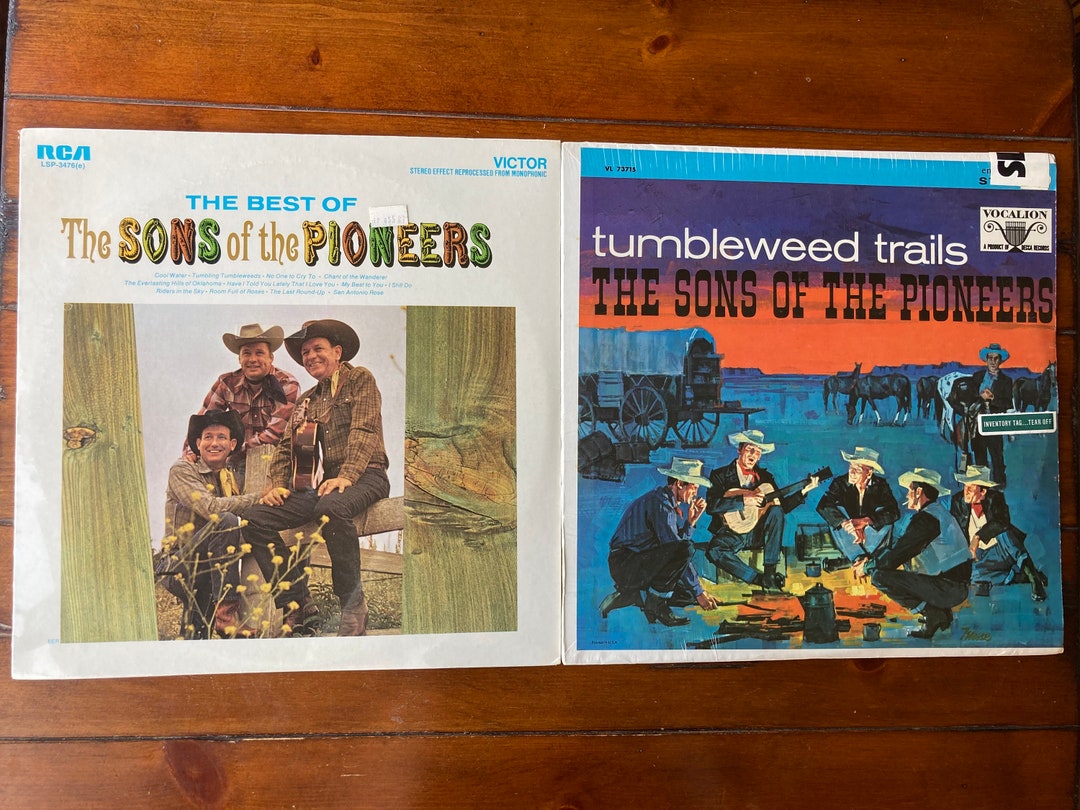 Sealed - (2 Lps) the Sons of the Pioneers the Best of & Tumbleweed ...