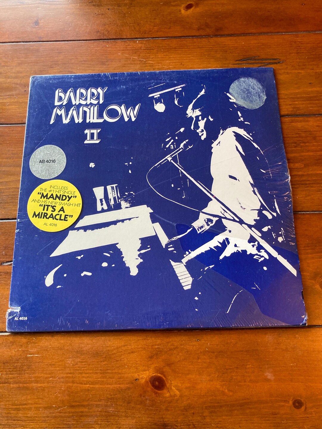Sealed - Barry Manilow II 1974 Vintage Vinyl Record LP Album AL-4016 ...