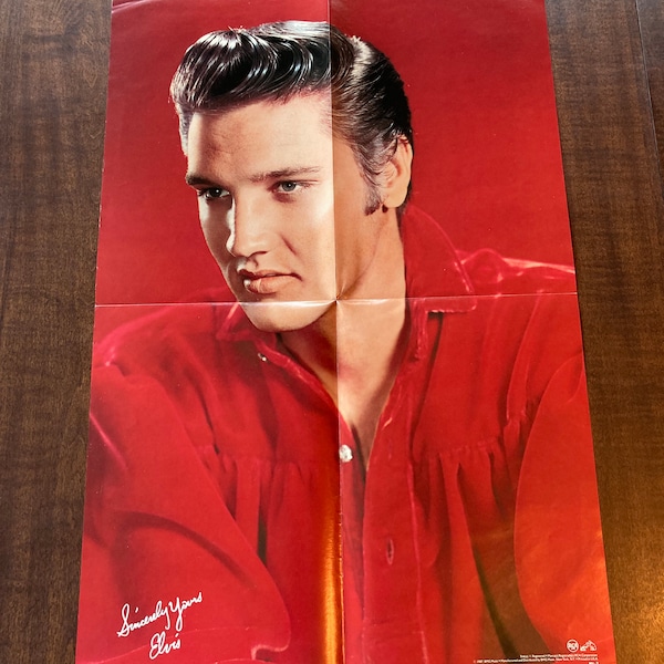 Elvis Album Insert - Etsy
