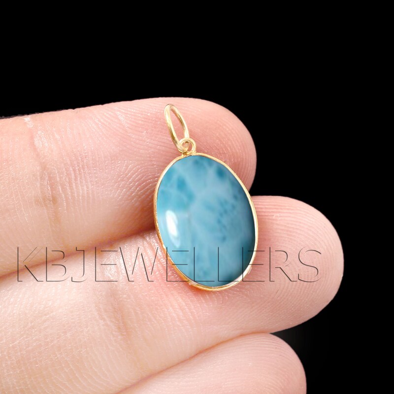 Larimar Gold - Etsy